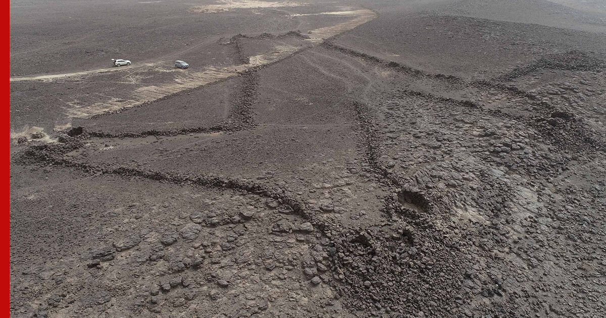 Раскрыта тайна странных узоров в пустыне Саудовской Аравии