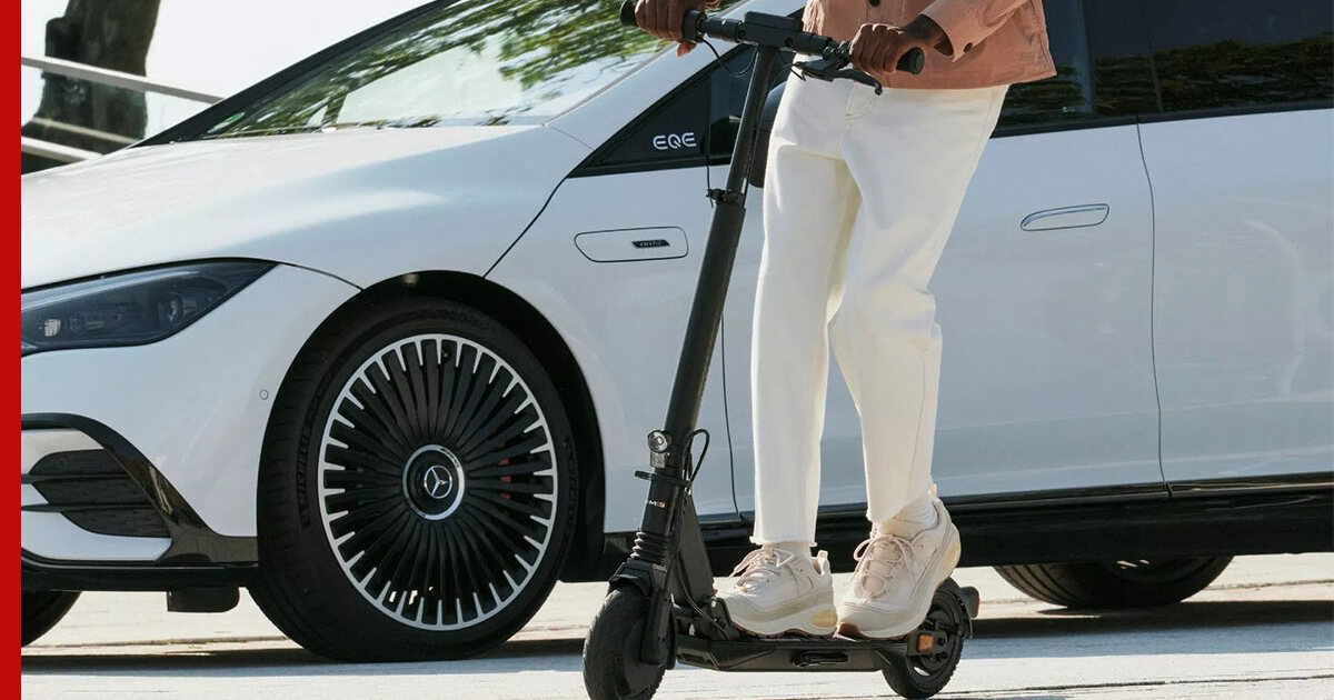 Mercedes-AMG представил электросамокат E-Scooter - Информационное ...