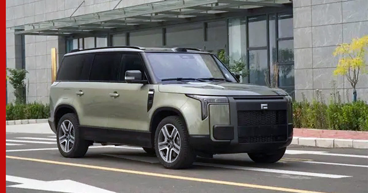 BAIC готовит внедорожник, сильно похожий на Defender 110 ...