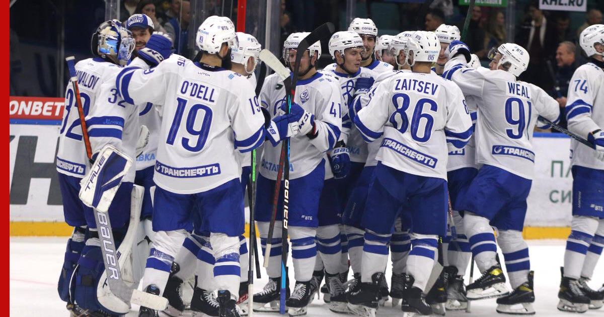 Московское "Динамо" проиграло "Нефтехимику" и прервало пятиматчевую ...