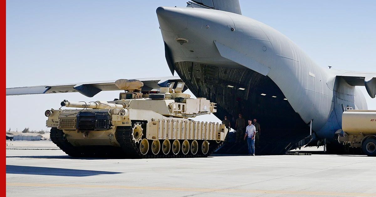США перебрасывают танки Abrams и другую бронетехнику на базу НАТО в ...